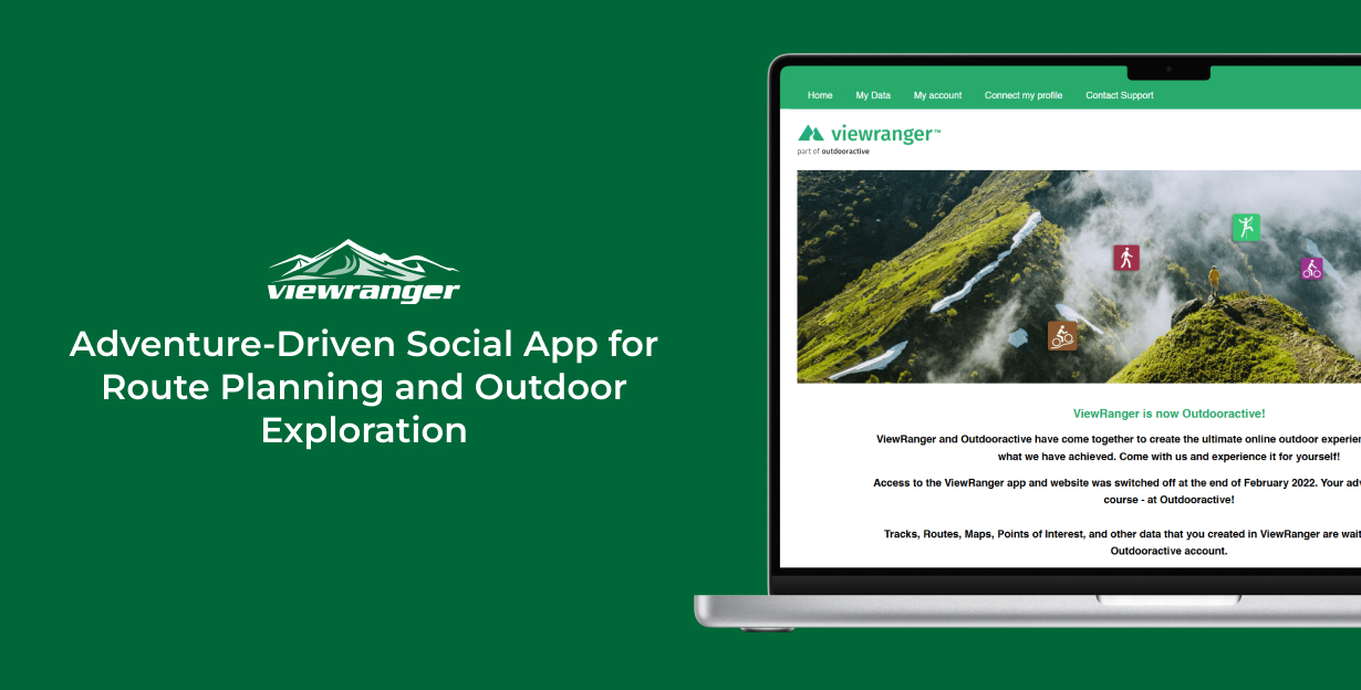 ViewRanger – Social Media App Development for the Outdoor Community