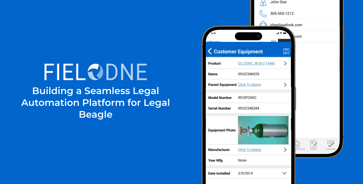 FieldOne Sky – Cross-Platform App Development for Field Service Management