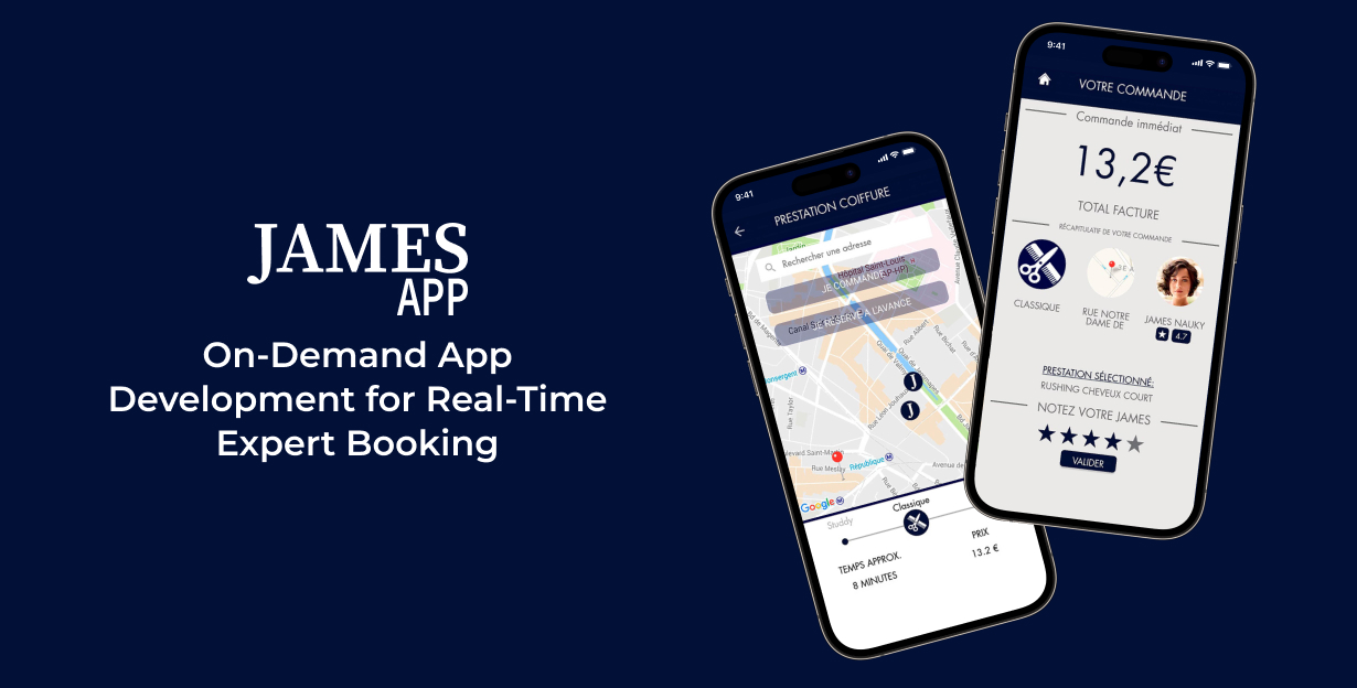 James App – On-Demand App Development for Expert Booking in Real Time